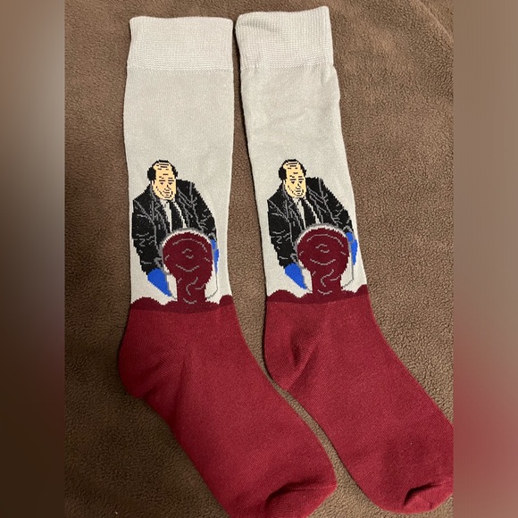 Underwear & Socks | The Office Kevins Famous Chili Dress Socks | Poshmark